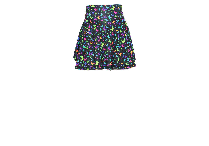 Butterfly Flutterby Sports Running Skort with Thigh Pockets – Sturdy By ...