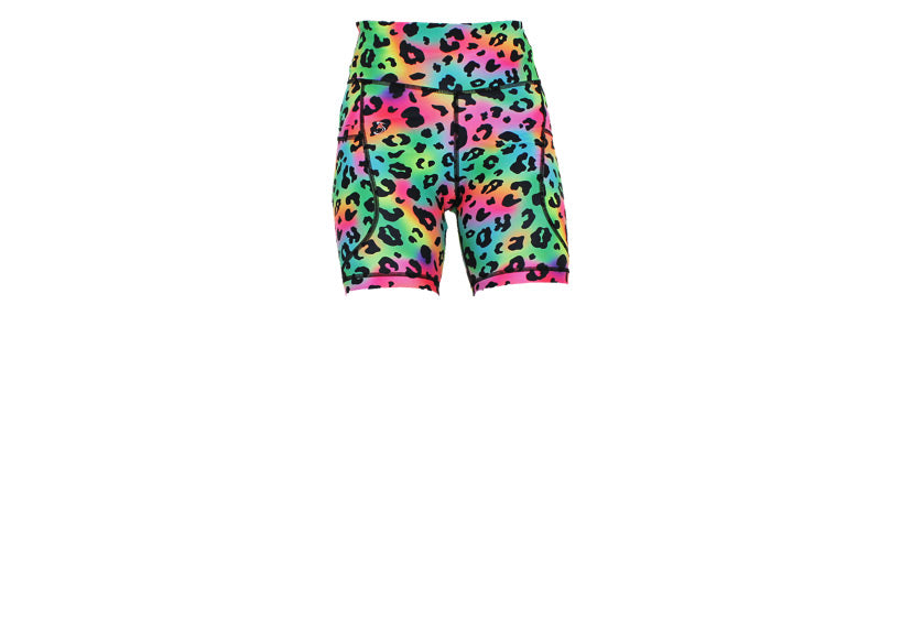 Sturdy By Design Neon Nala Running Gym Sports Shorts with Pockets